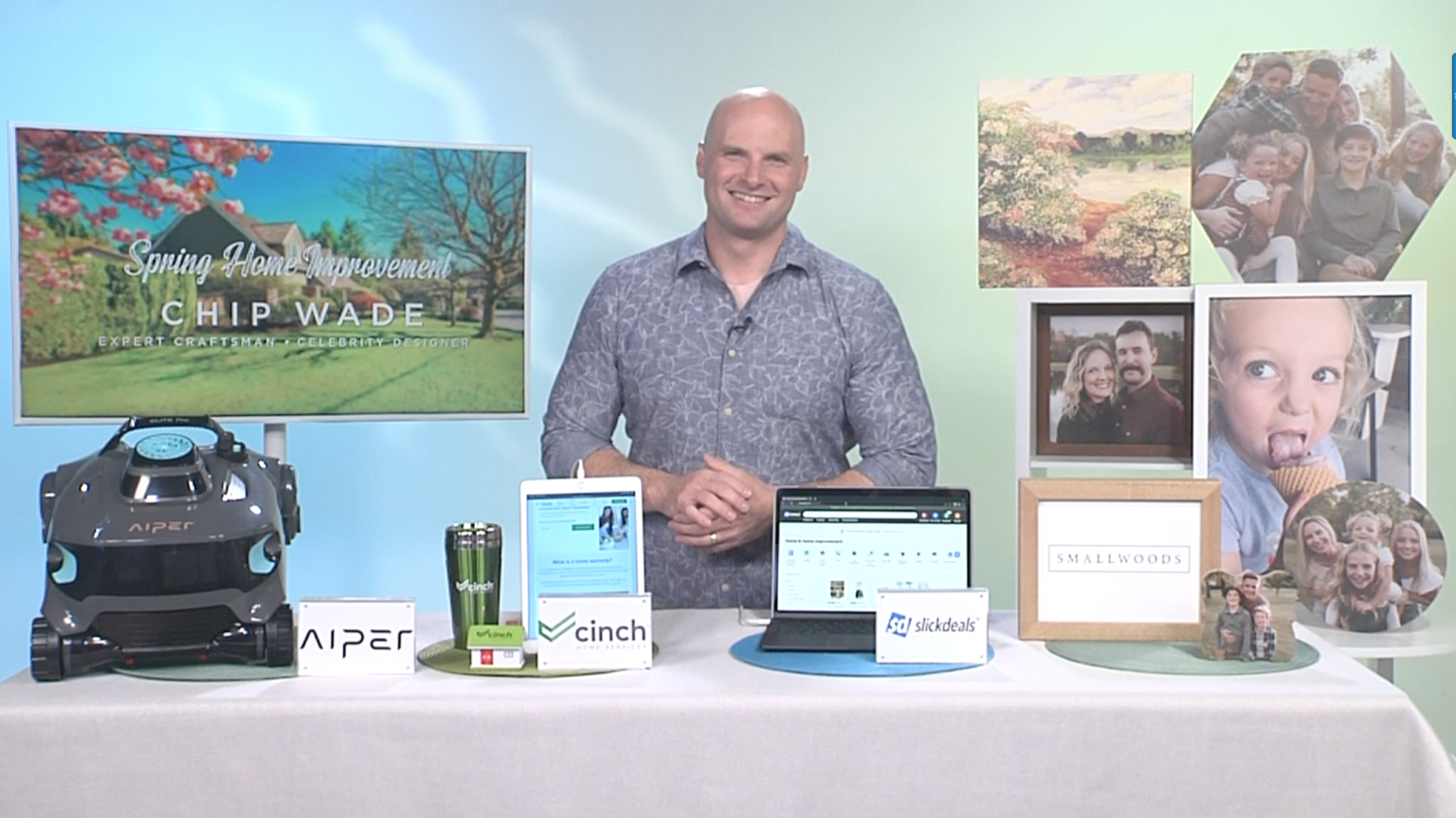 TV Host & DIY Star Chip Wade Shares Spring DIY Home Inspirations